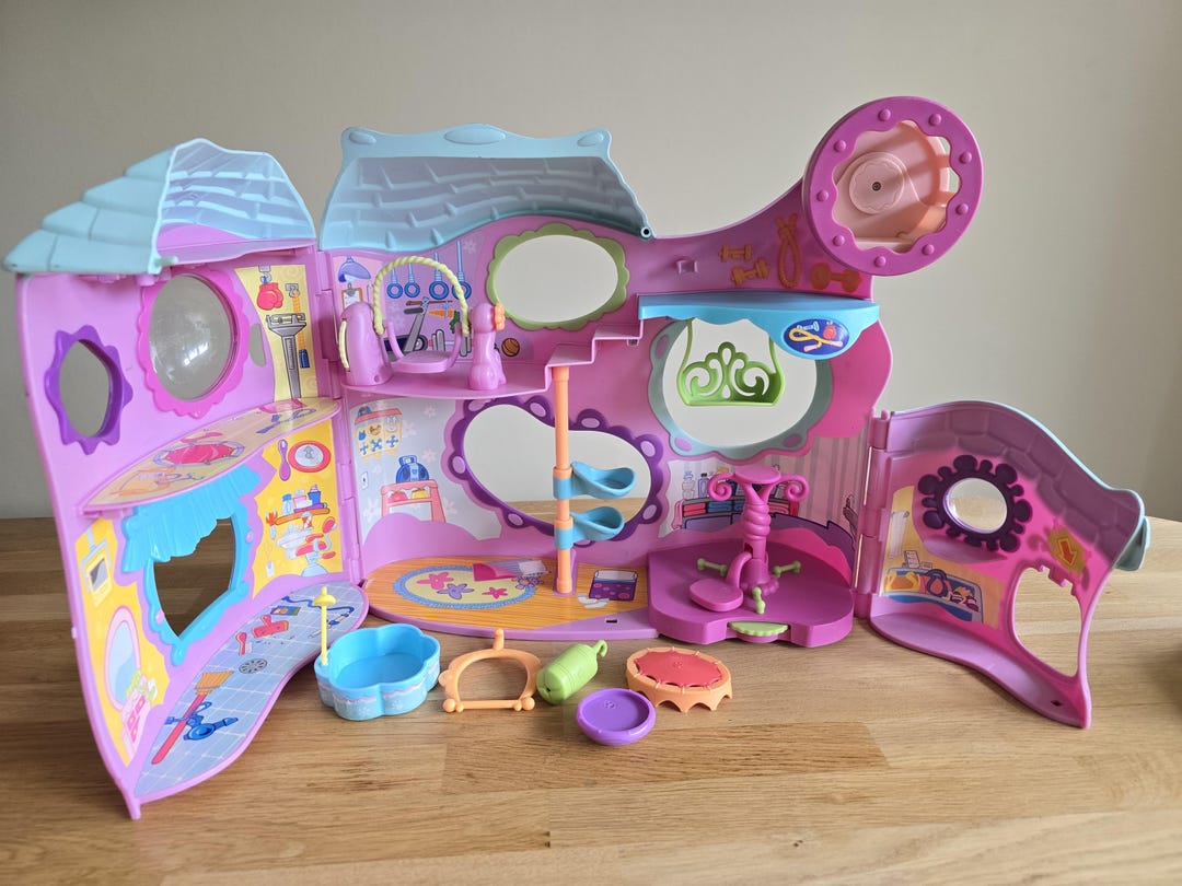 LPS Sportschool, Littlest Pet Shop Playset House, With Accessories - Etsy