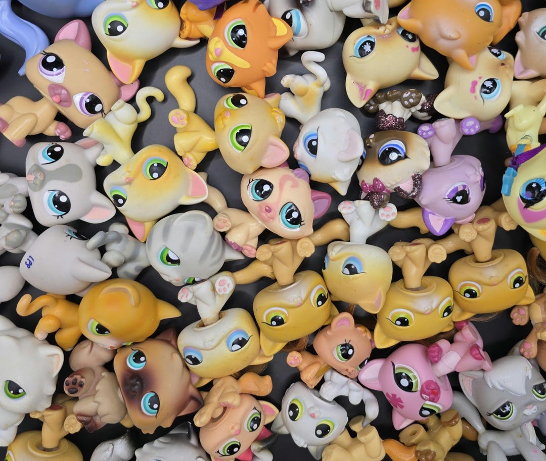 Choose From 49 LPS Cats Littlest Pet Shop Animals, Biggest 5 Authentic ...