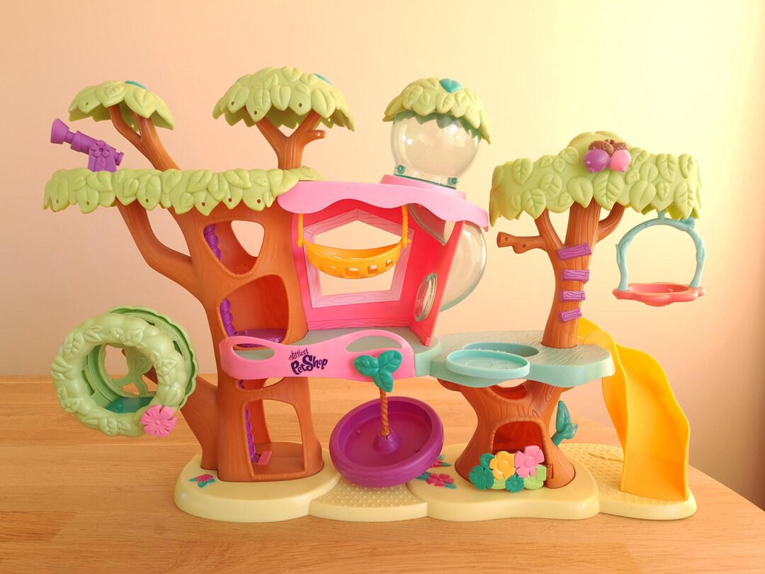 LPS Tree House, Littlest Pet Shop Large Playset House With Baskets - Etsy