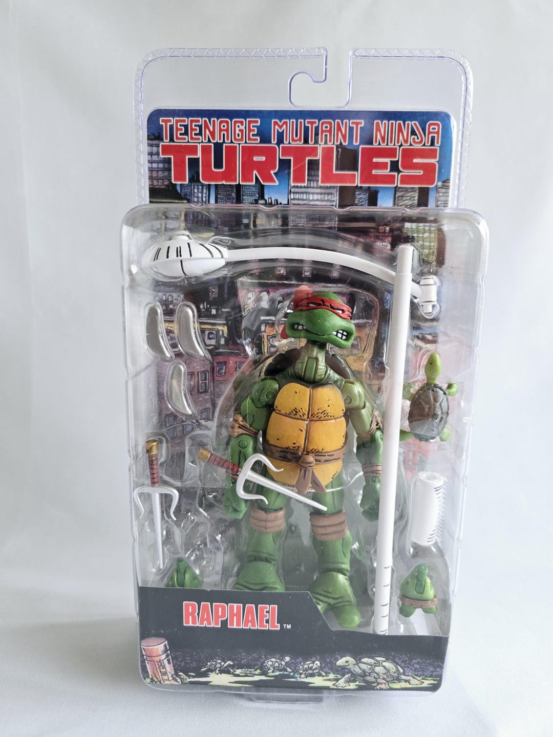 New Turtles Knock-off Raphael Action Figure, NECA, in Blister Packaging ...