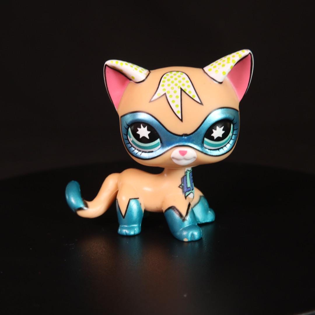 LPS Comic Con Cat Littlest Pet Shop Animals, Not Authentic! Hasbro Rare ...