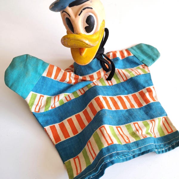 Donald Duck Hand Puppet - Etsy