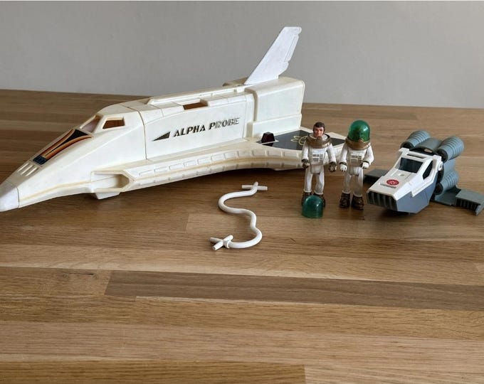 Vintage Fisher Price Adventure Series Alpha Probe #325 White Space ...