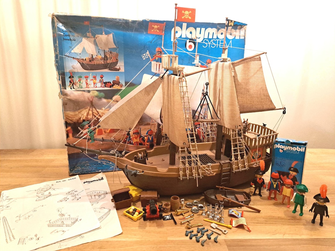 Bateau Pirate Playmobil 1978