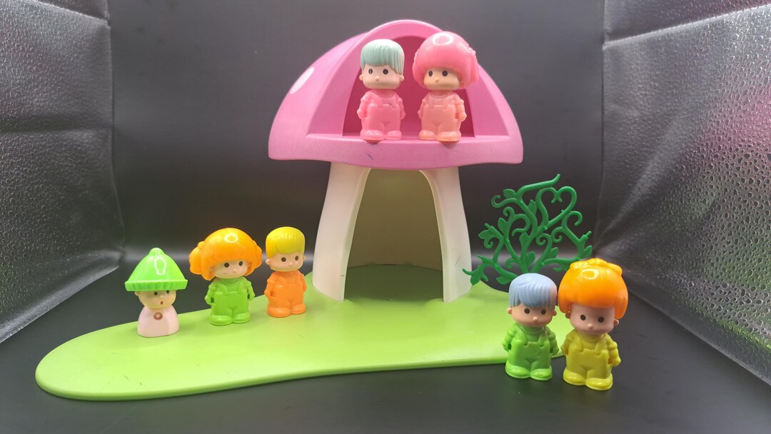 Pin Y Pon Small Figures 80s, Pinypon With Nice Mushroom House - Etsy