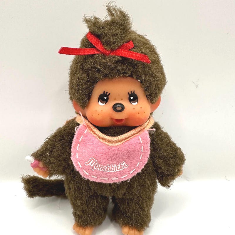 Monchichi Keychain - Etsy