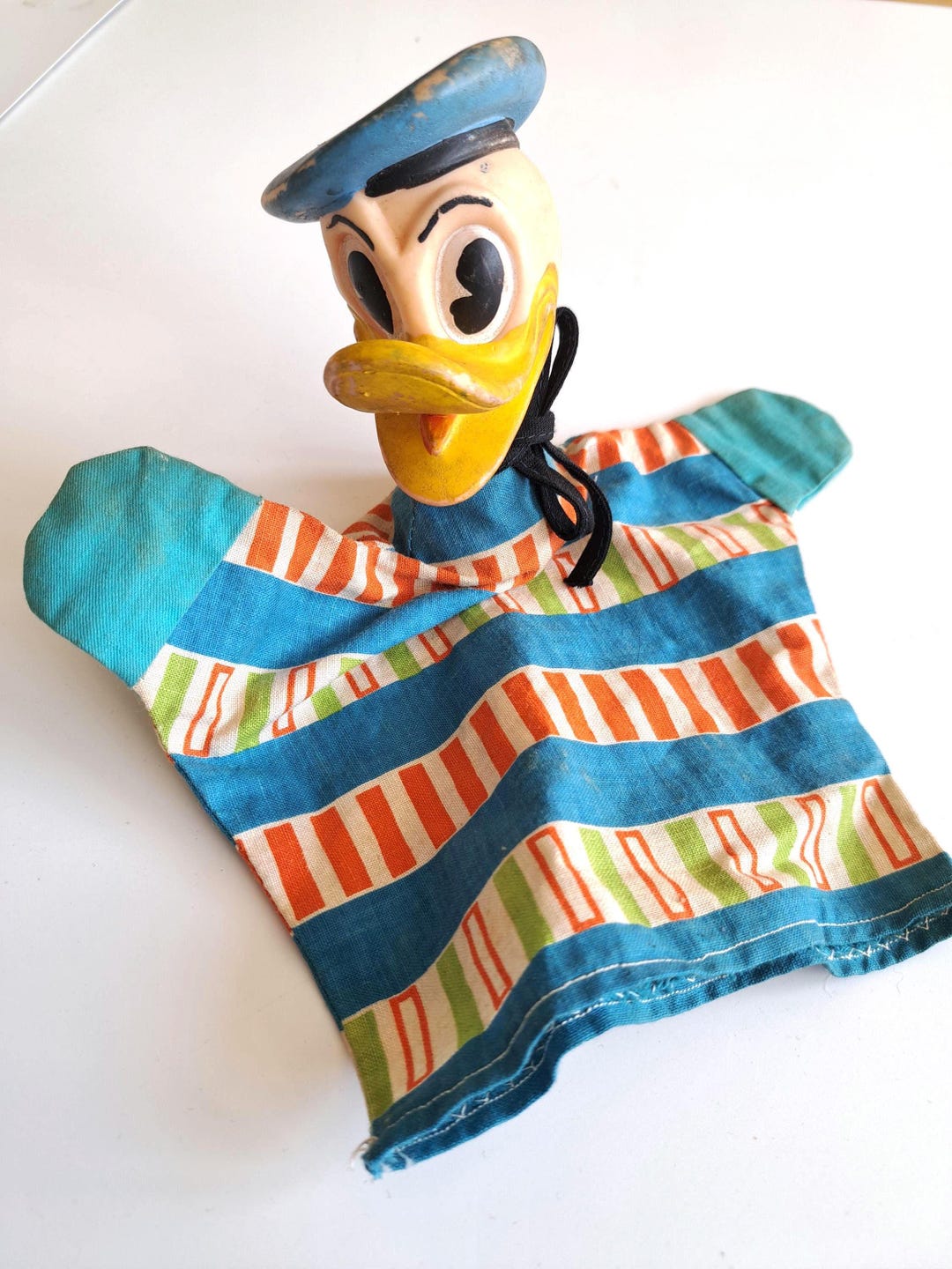 Very Old Donald Duck Hand Puppet, in Very Good Condition, 50s or 60s ...