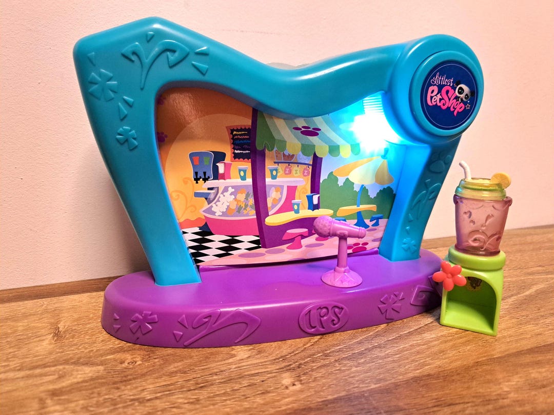 LPS Stage With Lighting, Stage Playhouse Littlest Pet Shop - Etsy