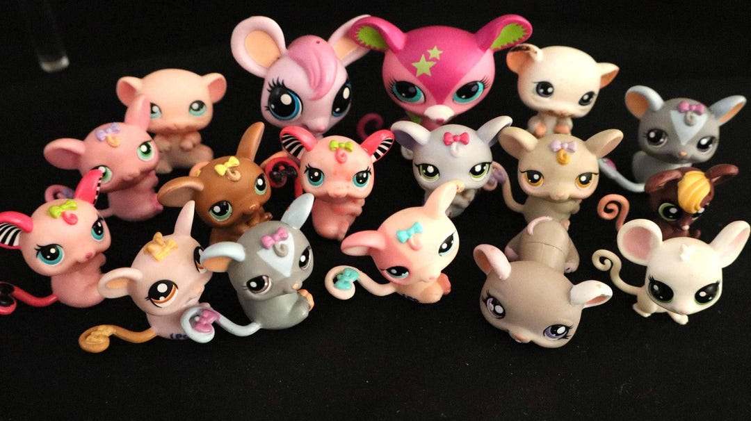 Lps Mice, Rodents Littlest Pet Shop Original Authentic Hasbro, Various ...