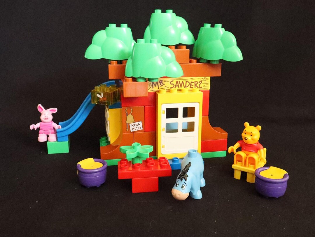 5947 Duplo Lego, Winnie the Pooh's House, Vintage, Pooh Bear. 99% ...