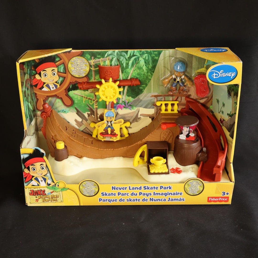 New! Fisher Price Skate Park Jake and Neverland Pirates Disney - Etsy