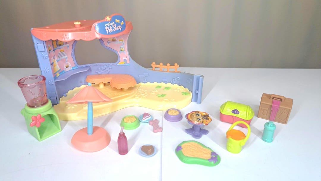 LPS Bakery With Lots of Accessories, Littlest Pet Shop - Etsy