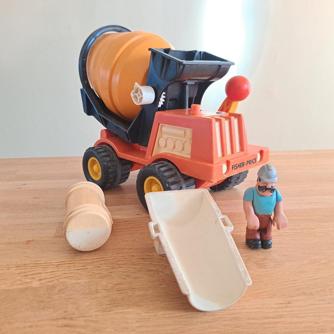 Fisher Price Cement Truck #315 Husky Helpers - Etsy