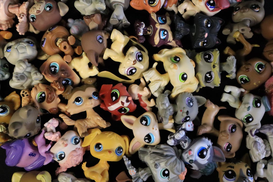 49x LPS Dog Littlest Pet Shop Animals, Dachshund, Chihuahua, Boxer ...