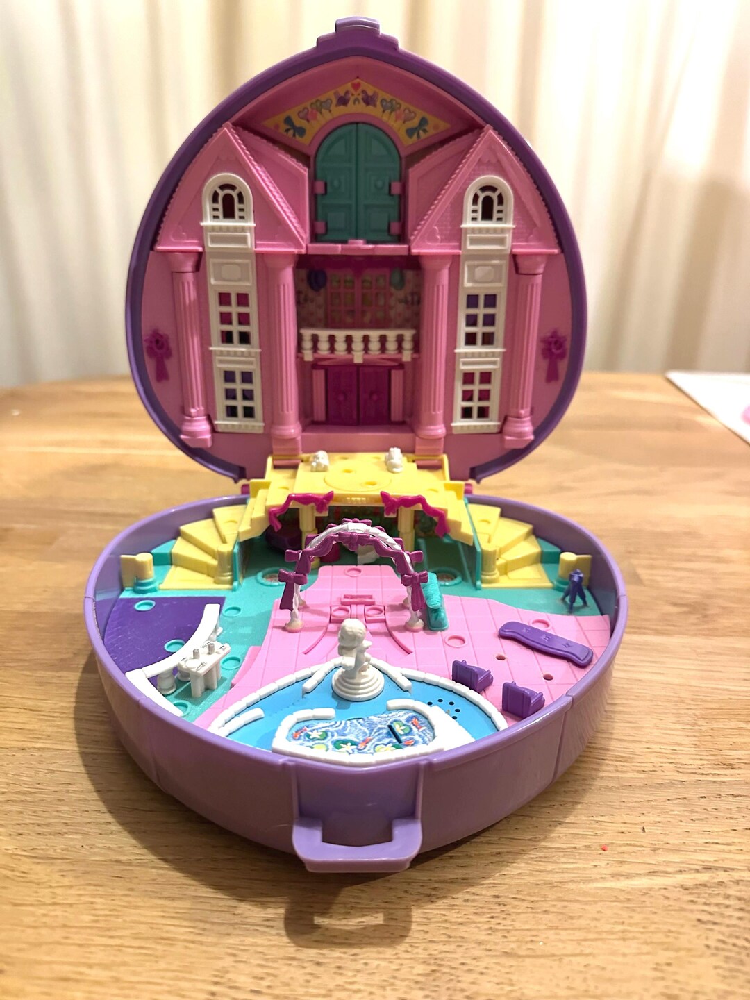 Polly Pocket Purple Heart. Wedding. Compact Bluebird - Etsy Canada