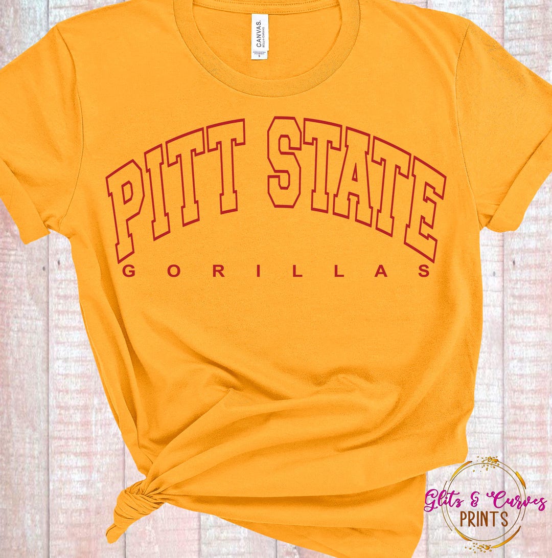 Pitt State Gorillas PNG Digital Download for DTF Prints - Etsy