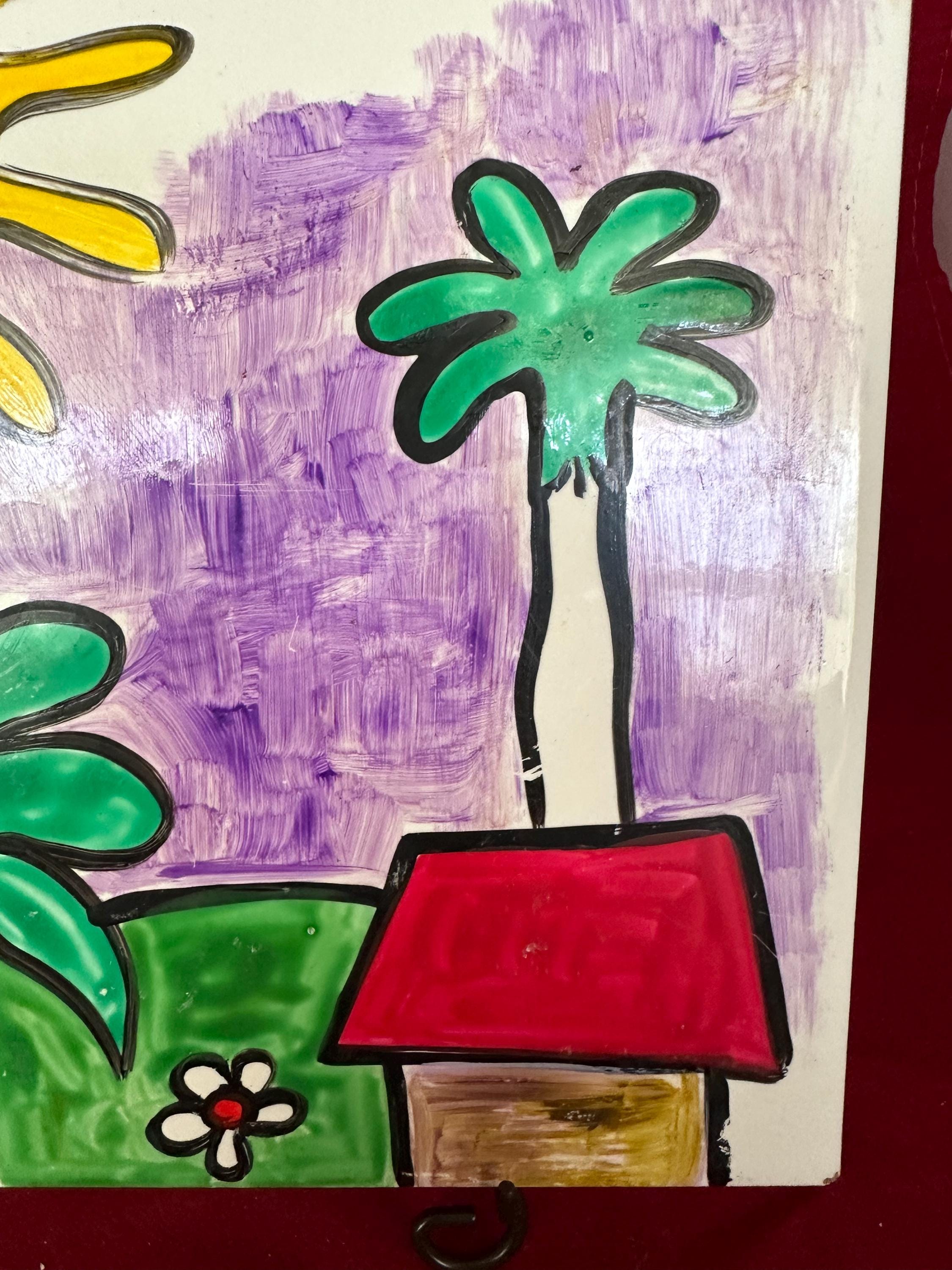 Jose Fuster Authentic Cuban Tile Painting - Etsy