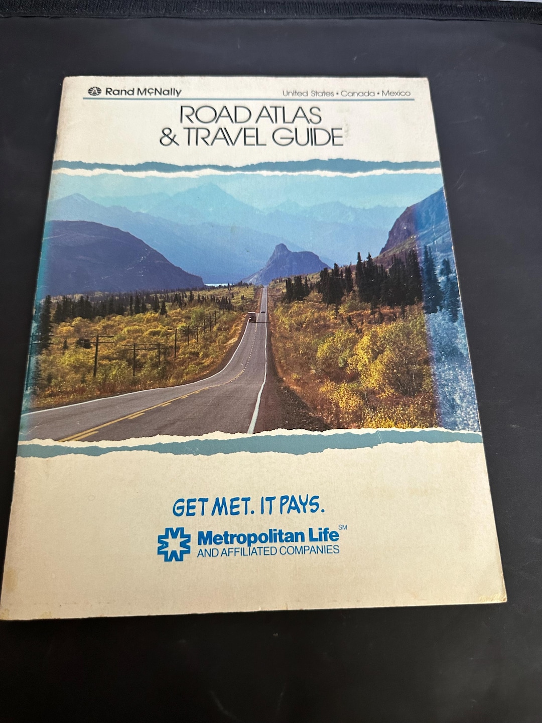 Vintage 1989 Rand Mcnally Road Atlas and Travel Guide - Etsy
