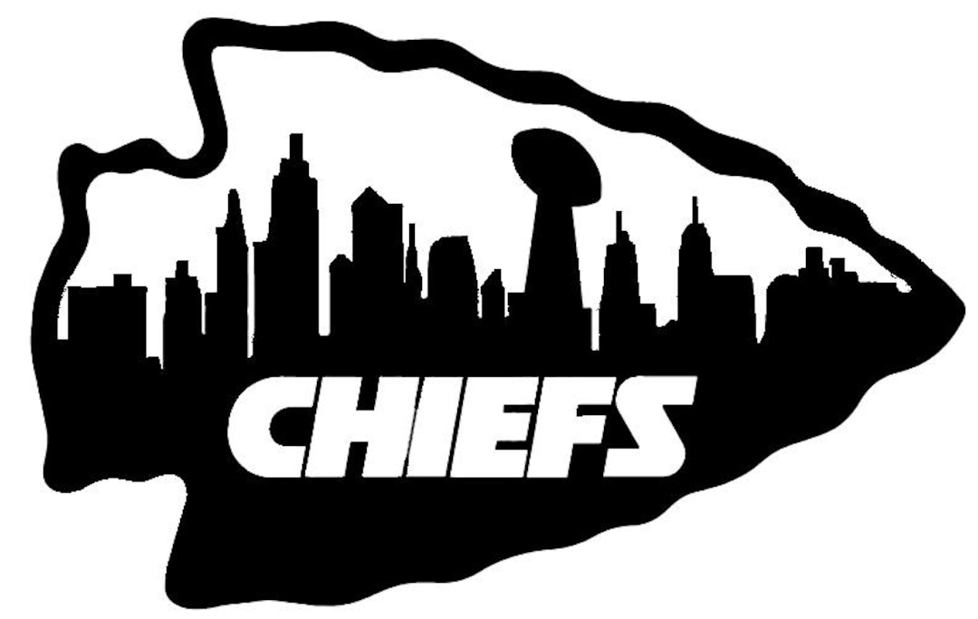Kansas City Chiefs Skyline Vinyl Decal - Etsy