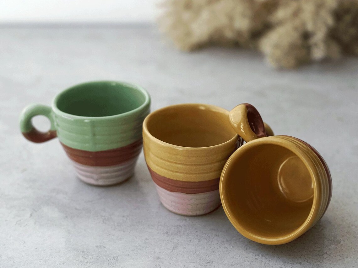 Espresso Cup, Handmade Espresso Cup, Handmade Ceramic, Ceramic Espresso ...