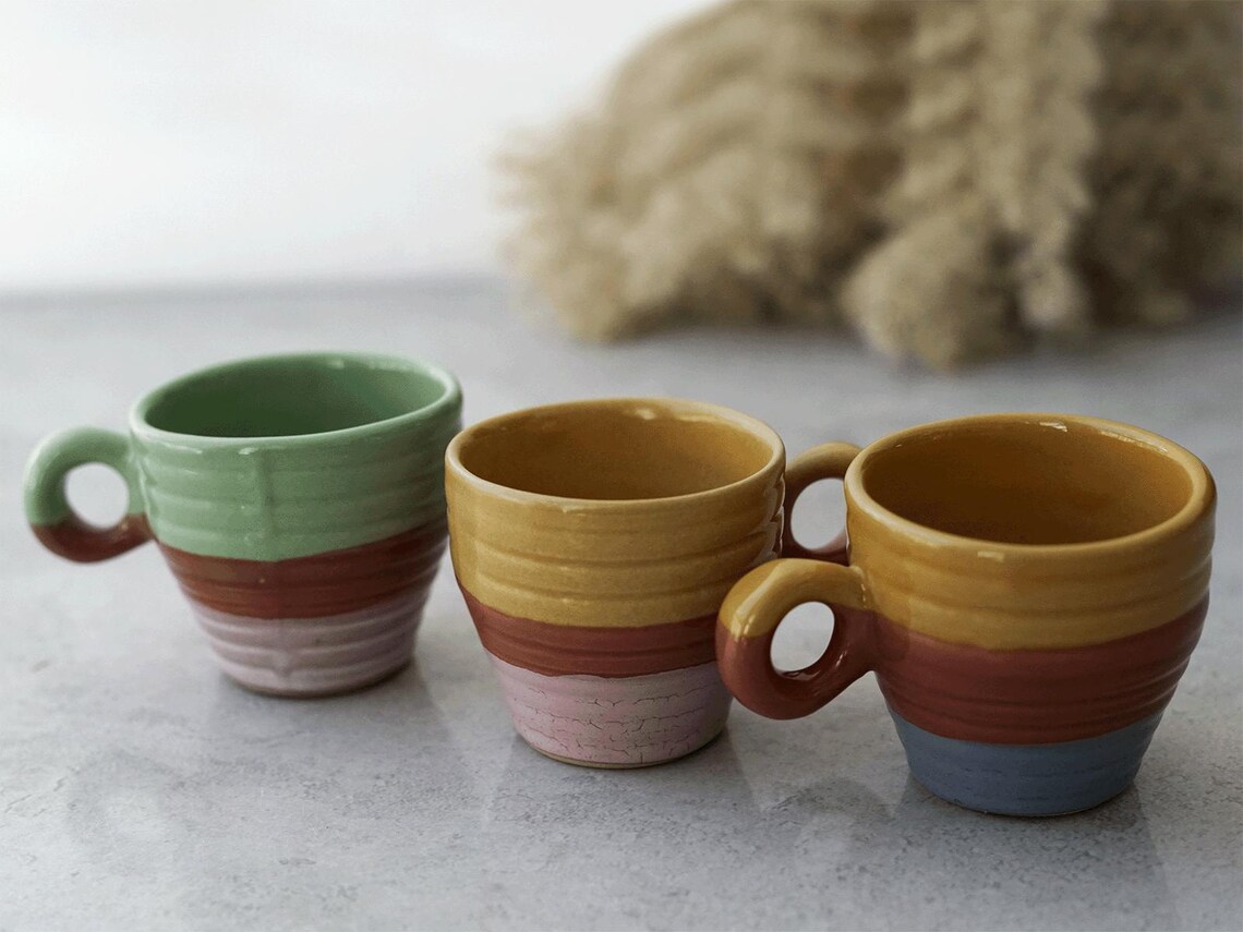 Espresso Cup, Handmade Espresso Cup, Handmade Ceramic, Ceramic Espresso ...