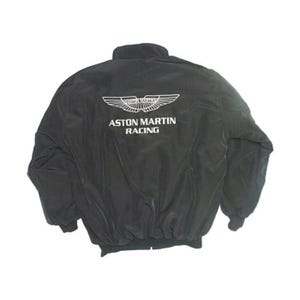Aston Martin Racing Jacket Vintage Logo Racing Jacket Retro Bomber ...