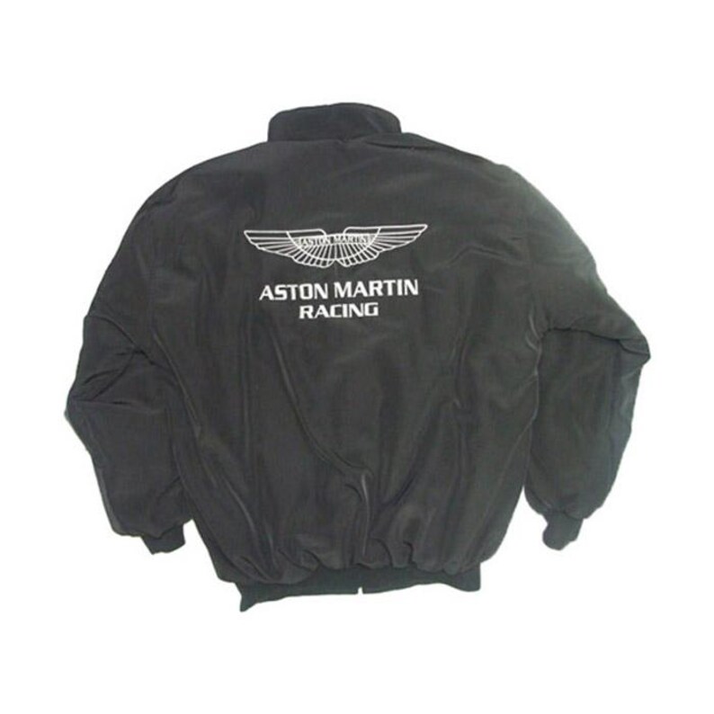 Aston Martin Racing Jacket Vintage Logo Racing Jacket Retro Bomber ...