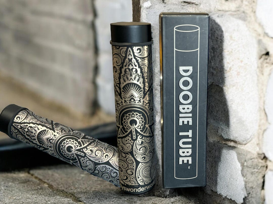 Custom Engraved Doobie Tube Quattro Tube Stainless Steel. - Etsy