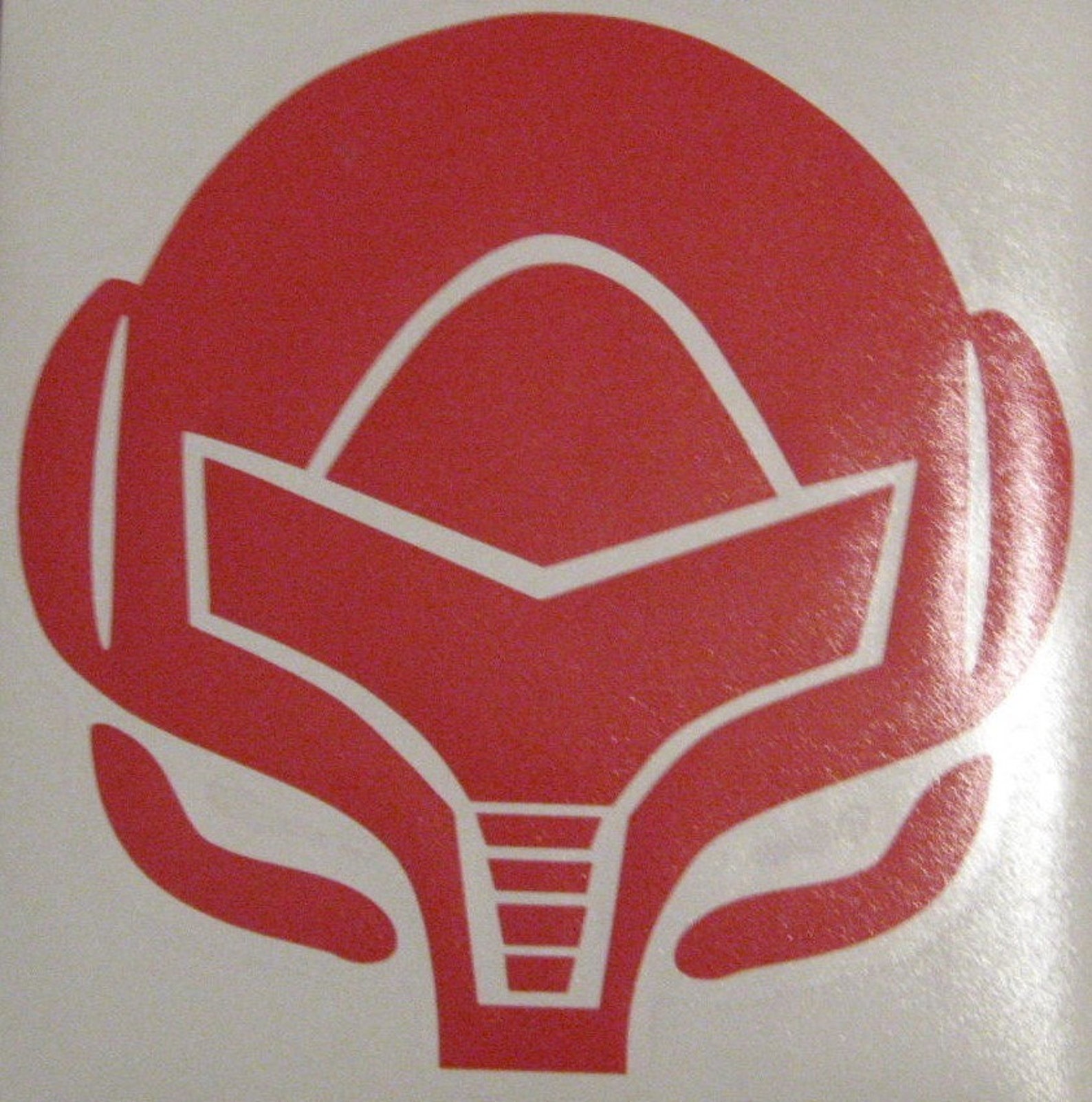 Metroid Samus Helmet Rub-on Decal Vinyl Sticker Nintendo - Etsy