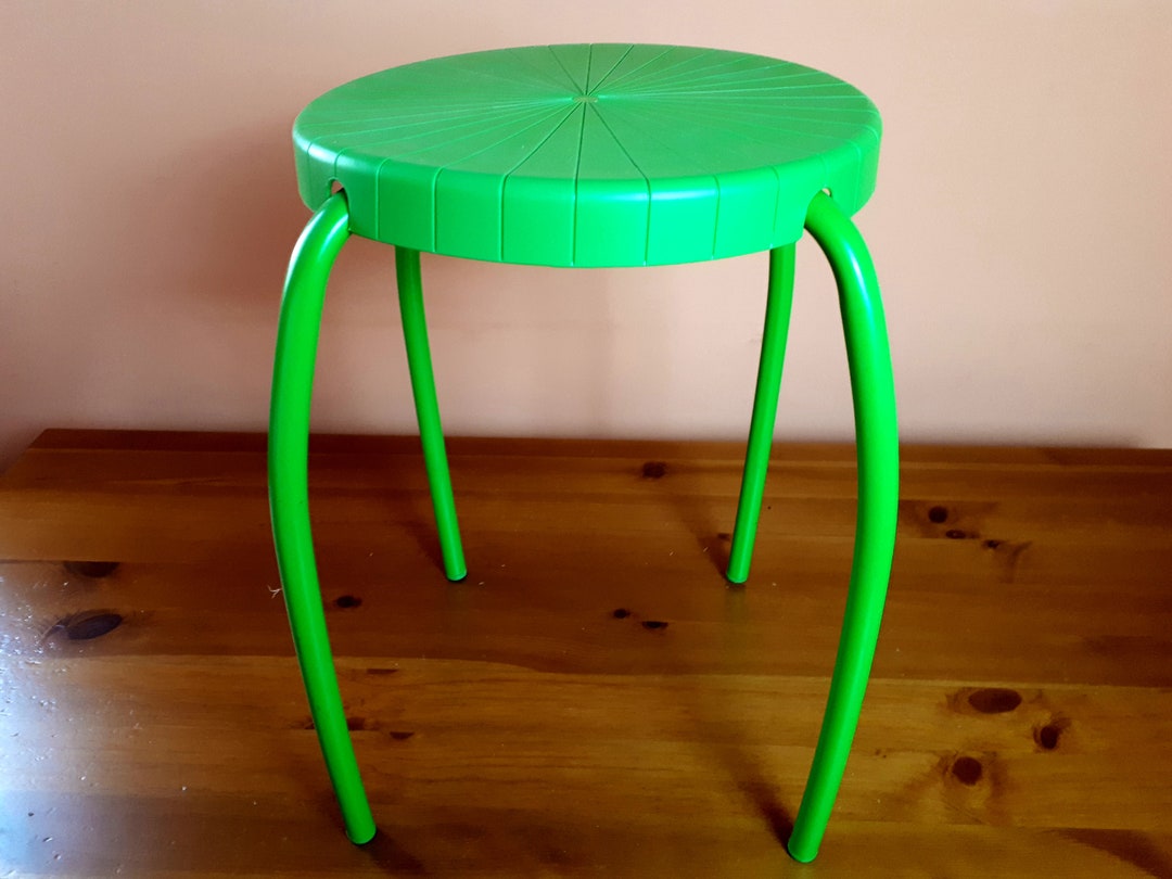 Ikea Frosta Stool Design Maria Vinka Stool GREEN Retro Modern Coffee ...