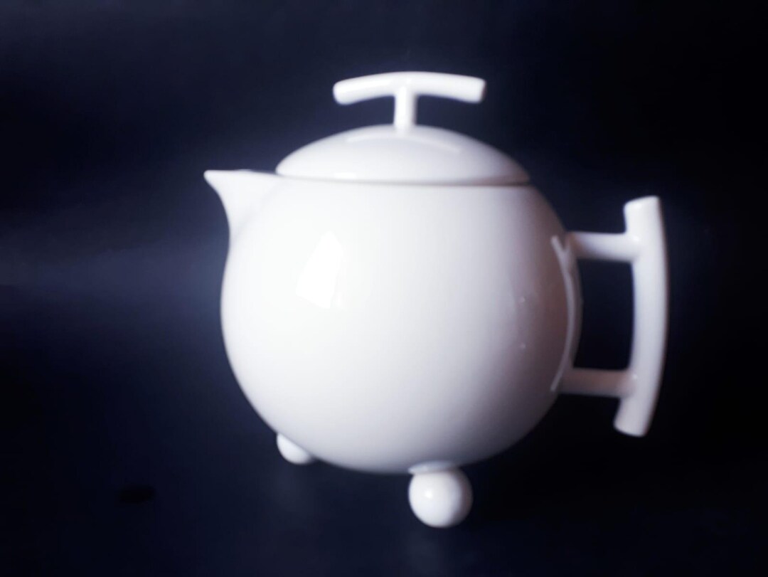 1 Liter Bon Bistro Teapot Ceramic Infuser Made in France Herbal Tea Pot ...