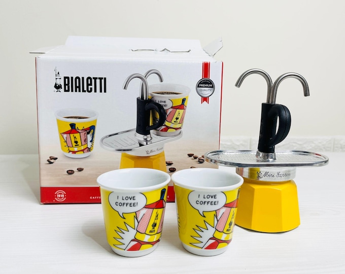 One Cup Italian Coffee Maker • Vintage Moka Coffee Maker, OMG Mini ...