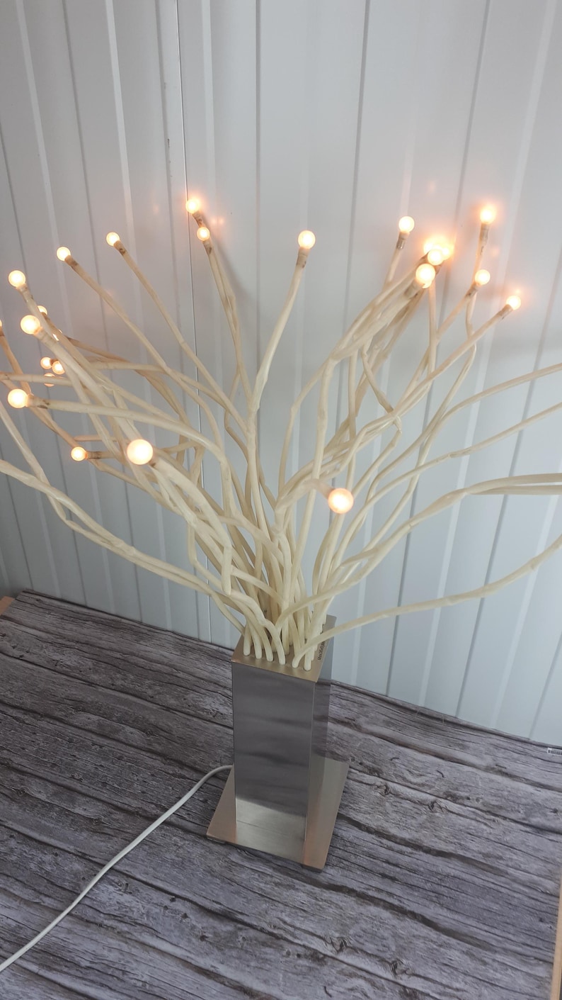IKEA STRANNE LED Table Lamp in Steel Medusa Design Luminous Branches ...