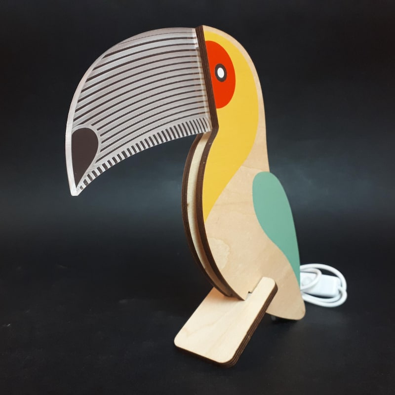 Toucan Lamp - Etsy