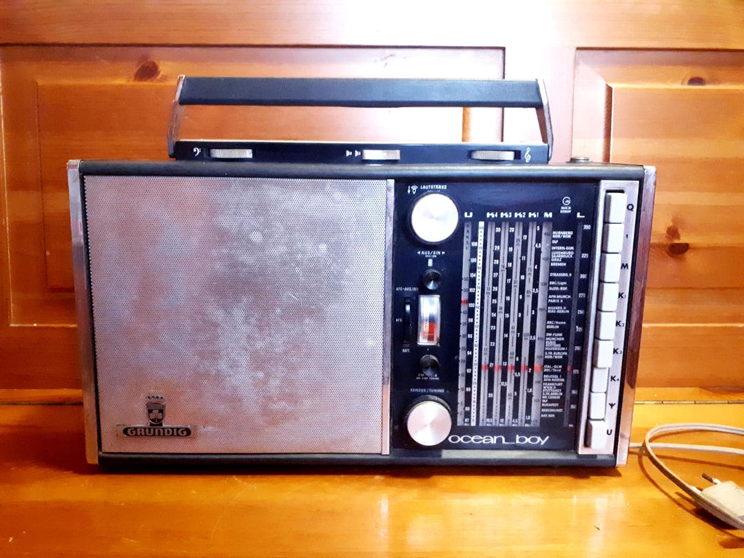 Vintage Radio Grundig Ocean Boy Transistor 3000 70s FM AM SW Working ...