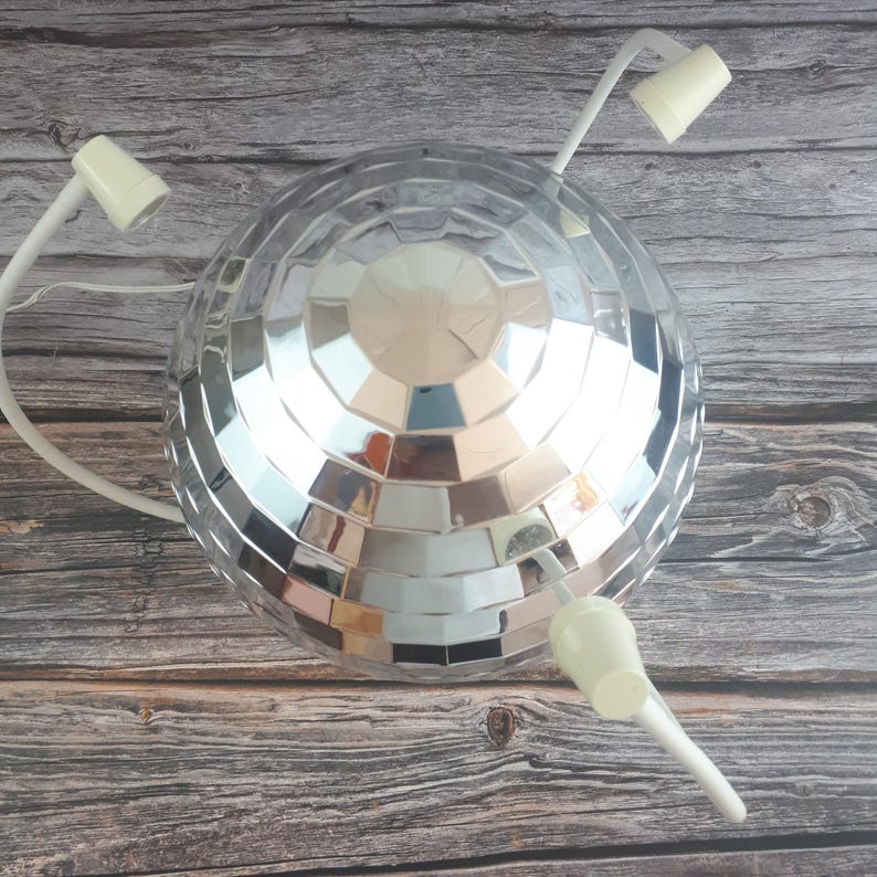 Ikea Dansa Pendant Lamp Disco Light LED Rotating Sphere Disco Ball ...