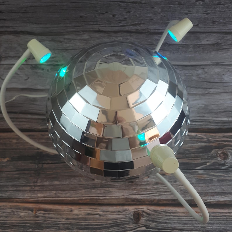 Ikea Dansa Pendant Lamp Disco Light LED Rotating Sphere Disco Ball ...