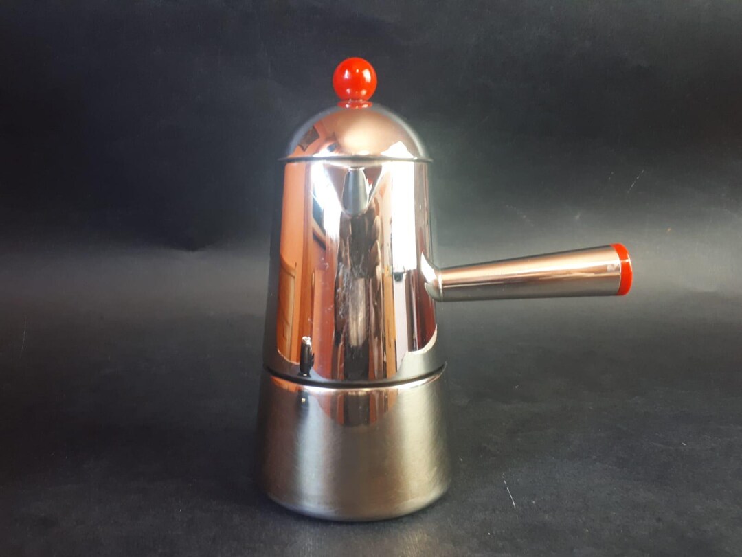 Lavazza Carmencita Classic 3-cup Coffee Maker, Red, Aluminum, Made in ...