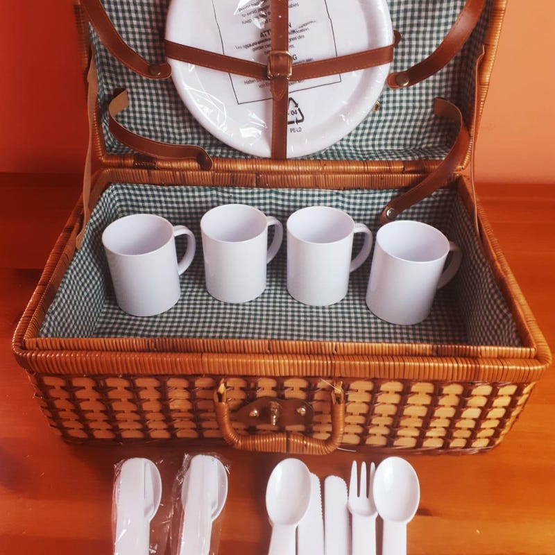 Plastic Picnic Set - Etsy