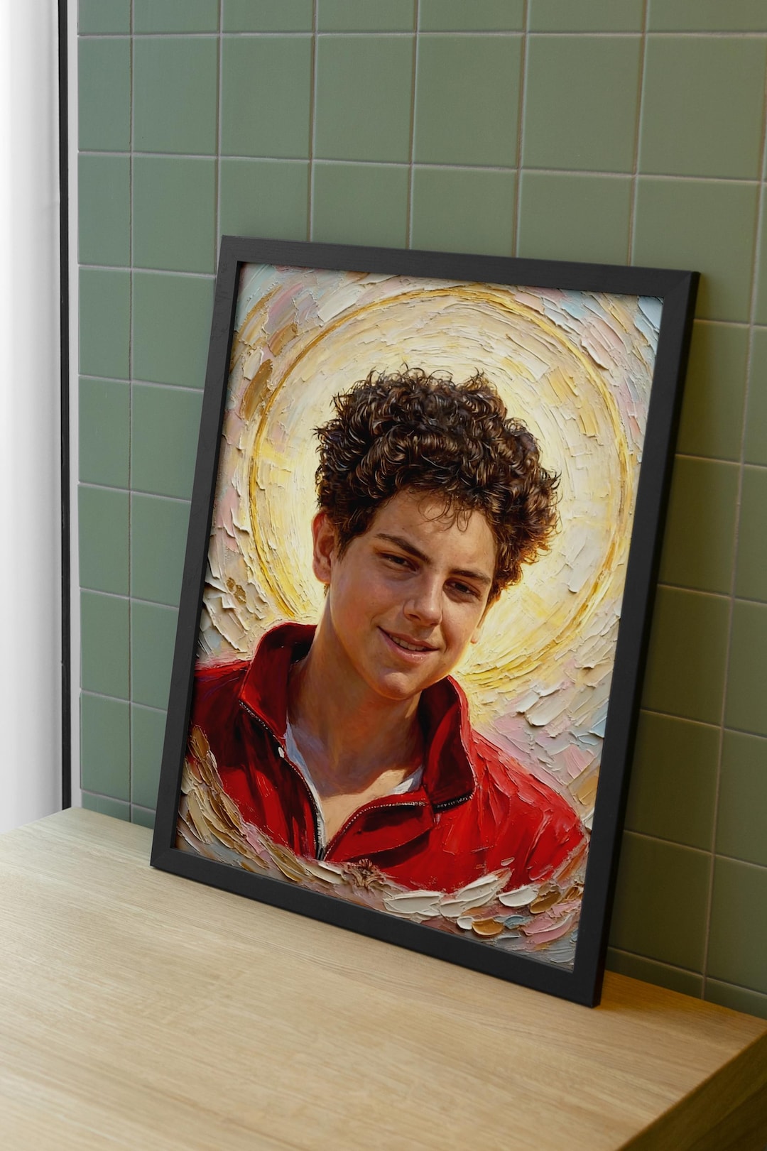 Saint Carlo Acutis Painting: Modern Catholic Wall Art (digital Download ...