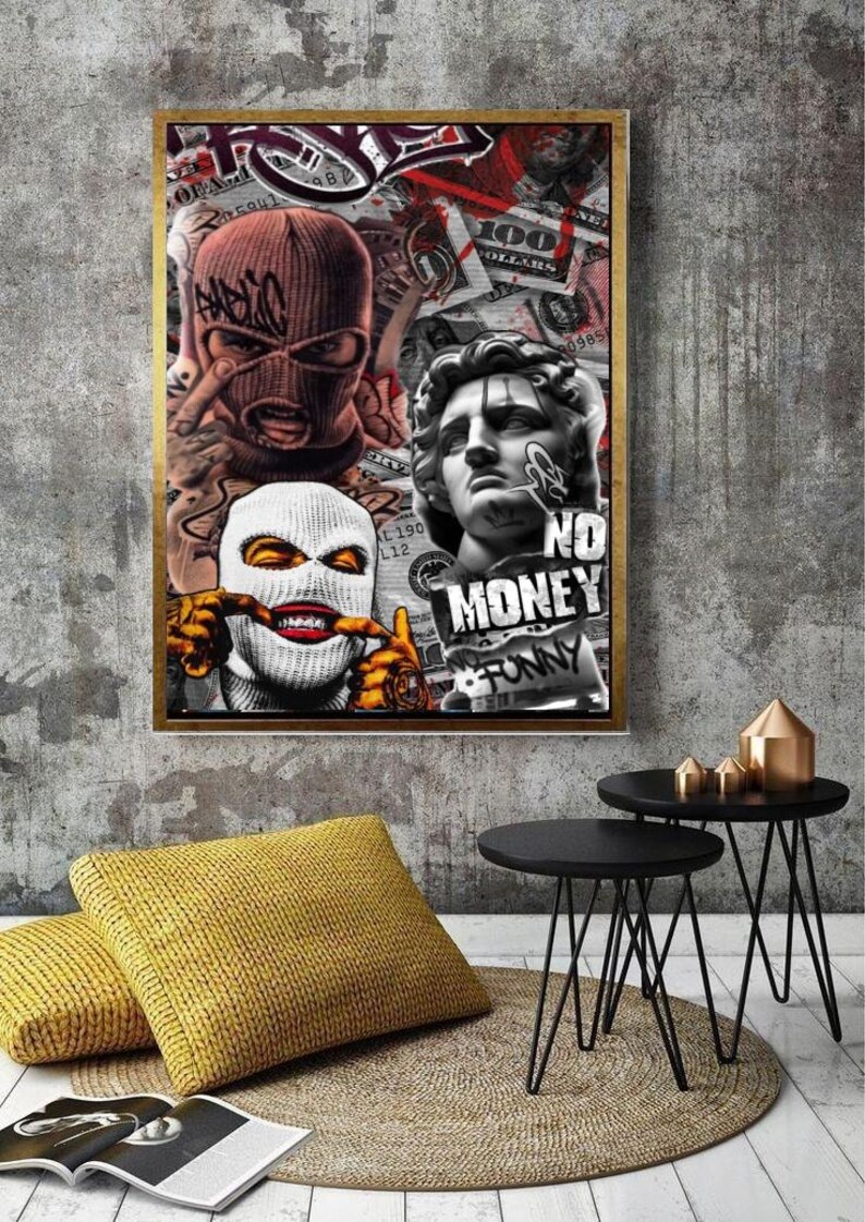 Gangster, Mafia, Vintage, Art, Canvas Print, Crime, Mobster, Noir ...