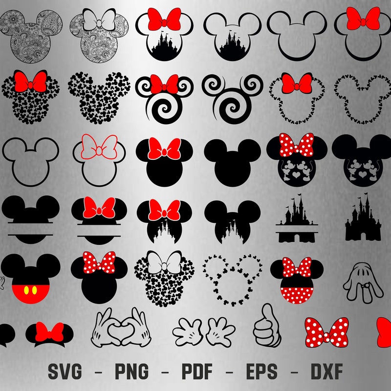 Minnie Ornament File - Etsy