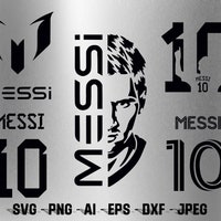 Messi Svg - Etsy