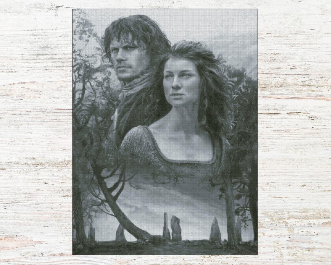 Outlander Cross Stitch Pattern, Instant Download PDF, Counted Cross ...
