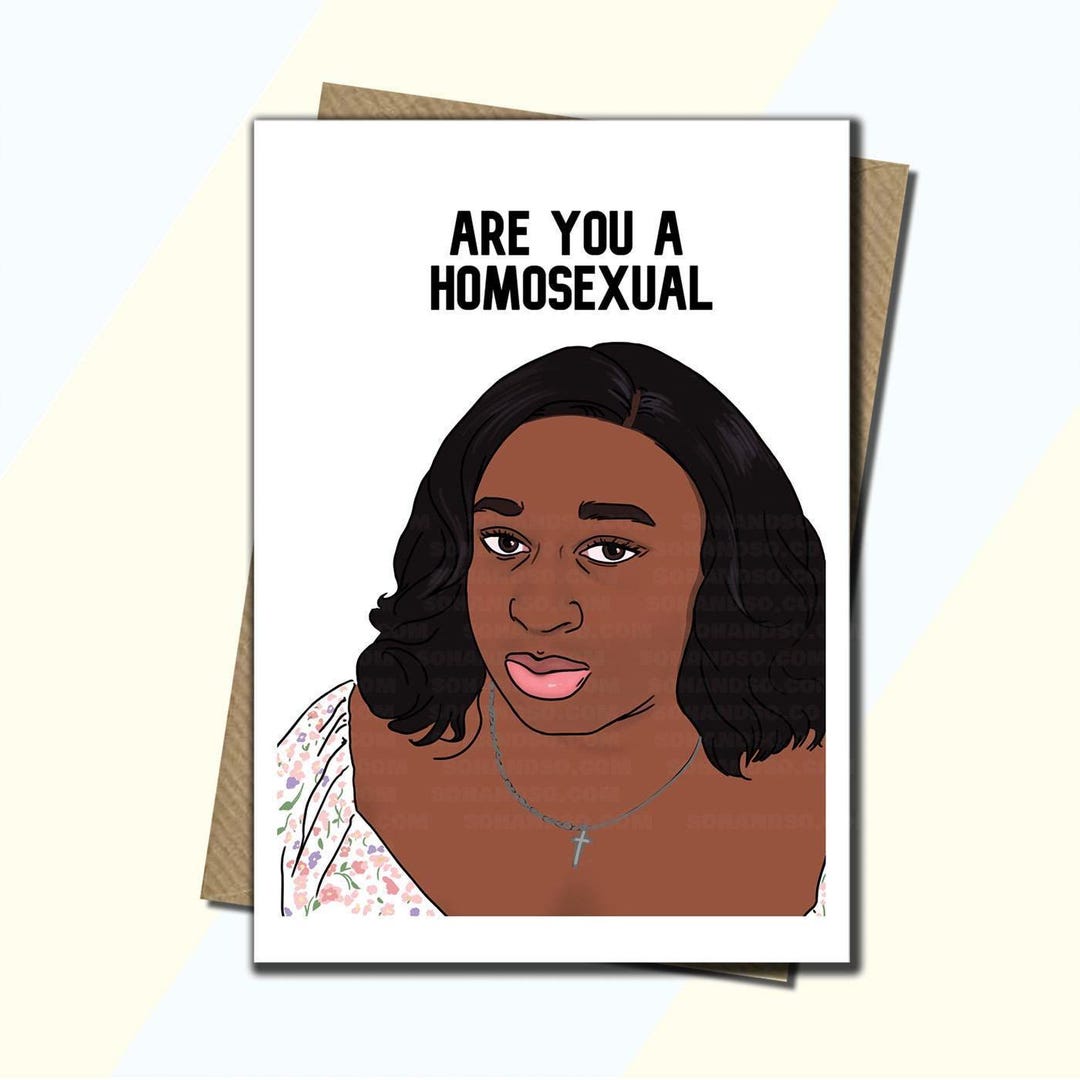 Terri Joe Inspired Card - Tiktok - Parady - Lgbtqi - Celebration Card ...