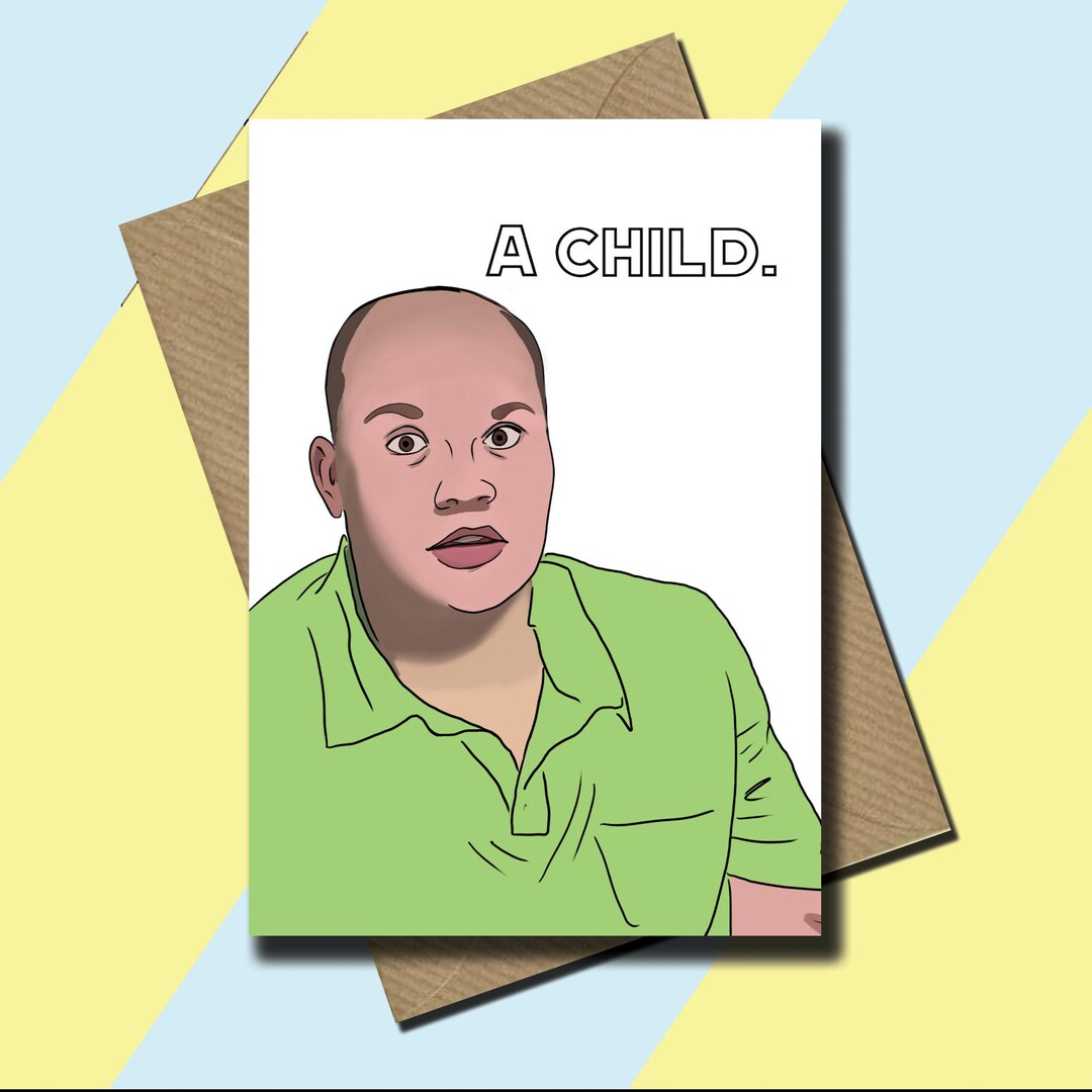 A Child - Vine Card - New Baby Card - Baby Shower - Birthday Card ...