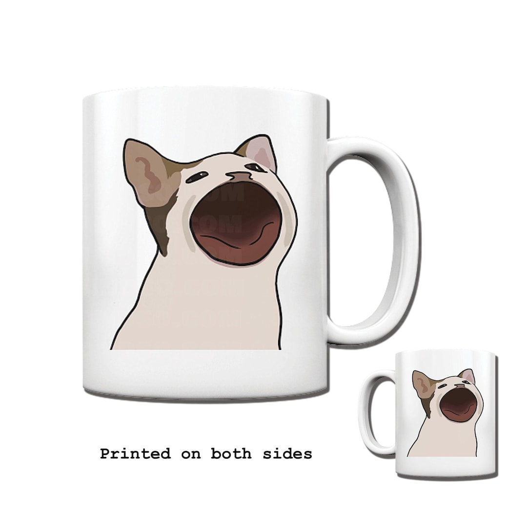 Smudge the Cat Meme Mug - Etsy