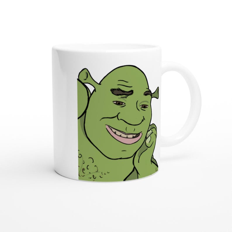 Shrek Inspired " I Am Beautiful" Mug - Etsy