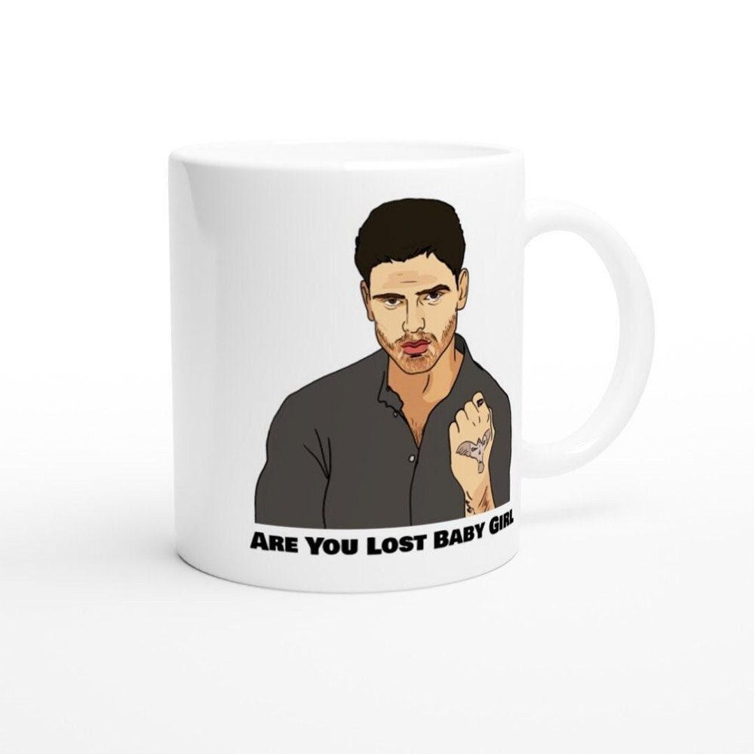 Michele Morrone Mug - Massimo - Are You Lost Baby Girl? - 365 Days ...