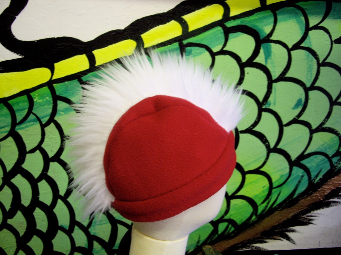 Christmas Baby Santa Mohawk Beanie Hat -toddler Santa Hat With an ...